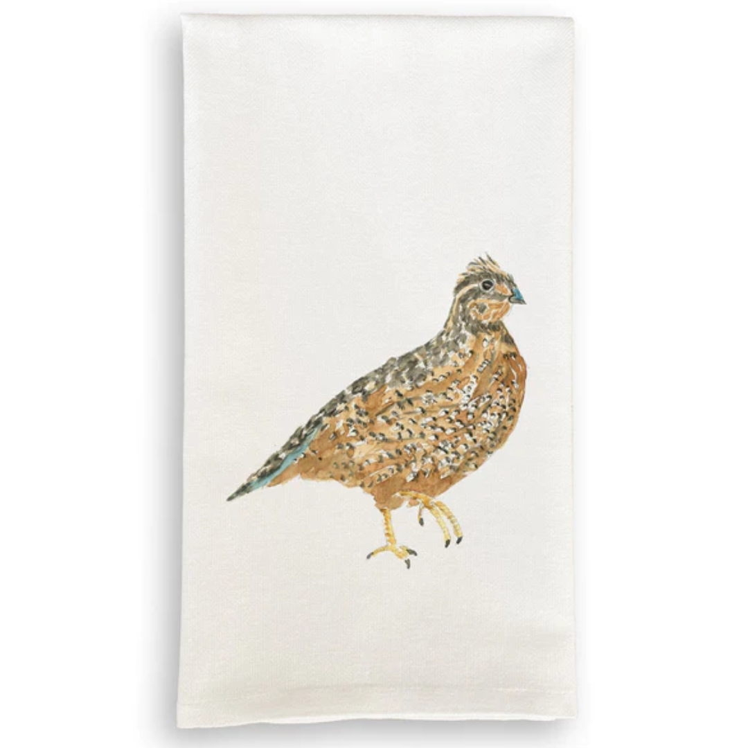 Brown Quail Dish Towel – Perfect Settings