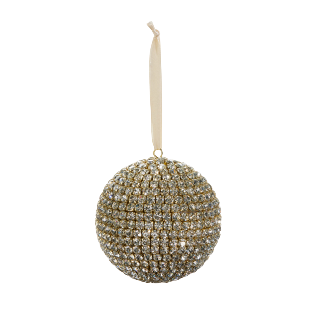 Pave Crystal Ball Ornament – Perfect Settings