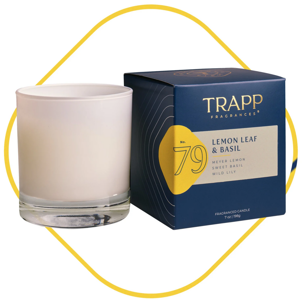 7oz Candle in Signature Box (No.79 Lemon Leaf and Basil) – Perfect Settings