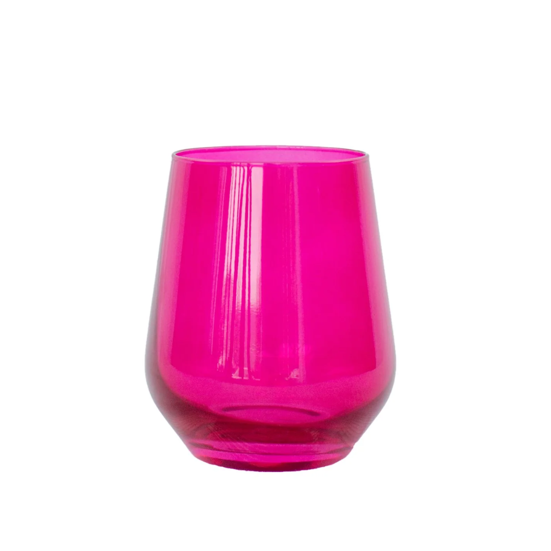 Wine Stemless Fuchsia – Perfect Settings